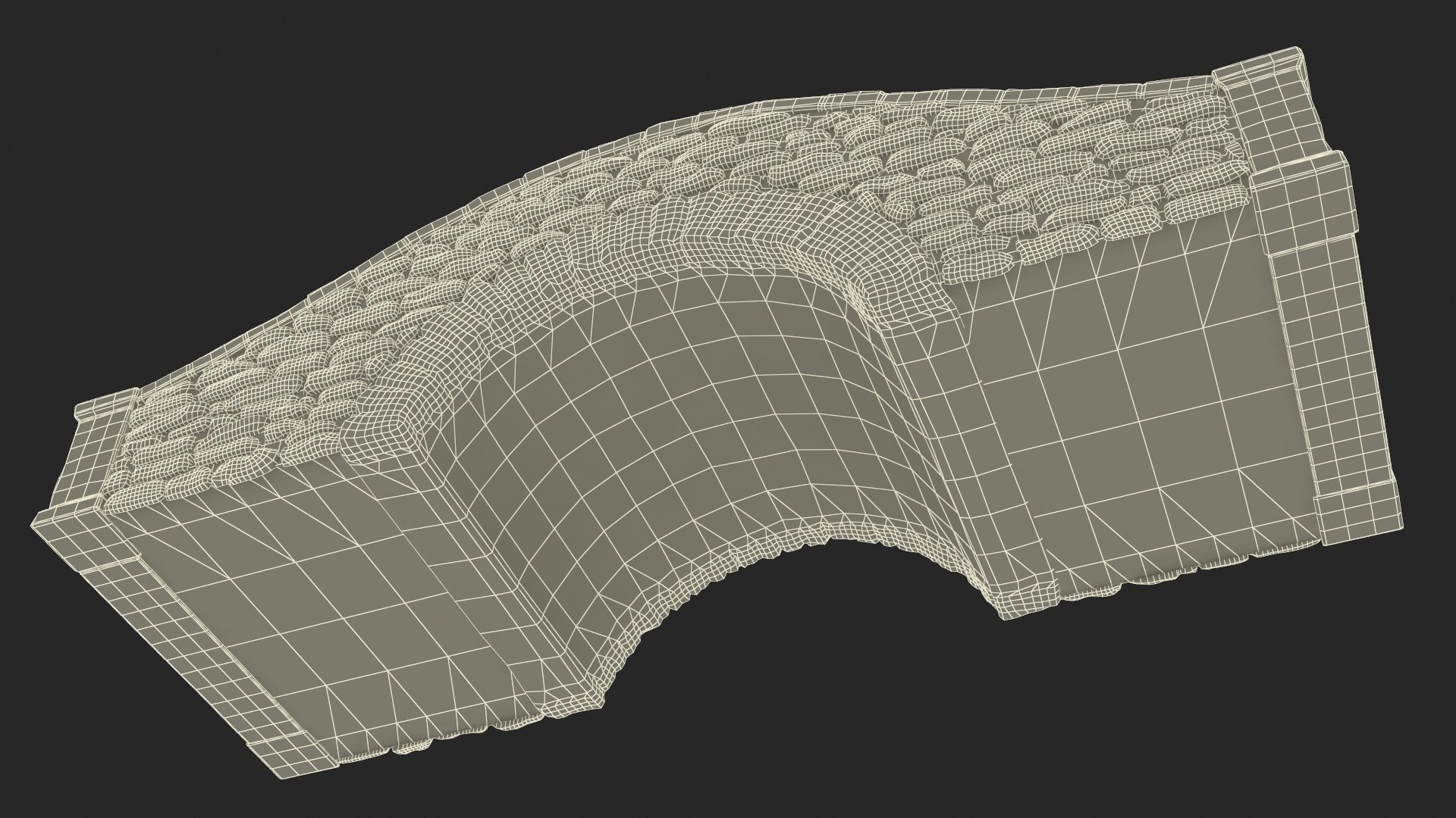 3D Stylized Stone Arch Bridge - TurboSquid 2268755