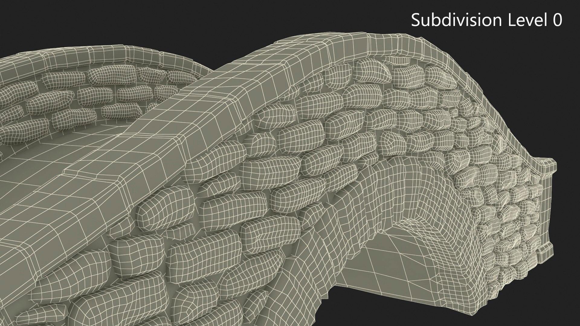 3D Stylized Stone Arch Bridge - TurboSquid 2268755