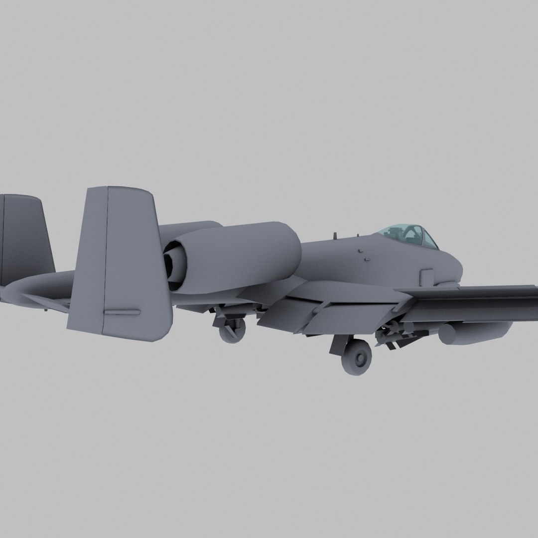 Max A-10 Thunderbolt Aircraft
