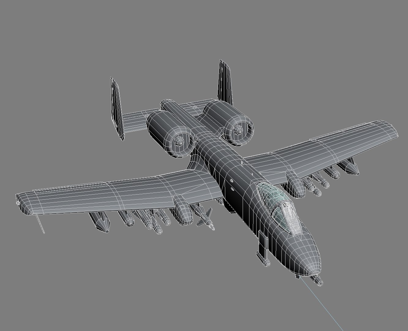 Max A-10 Thunderbolt Aircraft