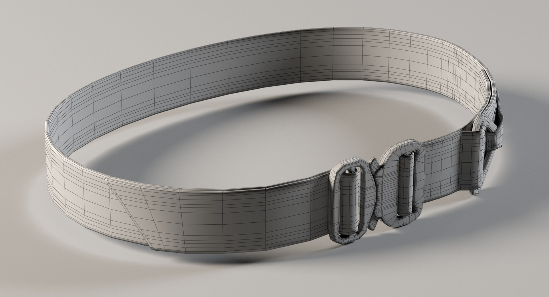 Modelo 3d Blackhawk Cqb Riggers Belt W Cobra Buckle