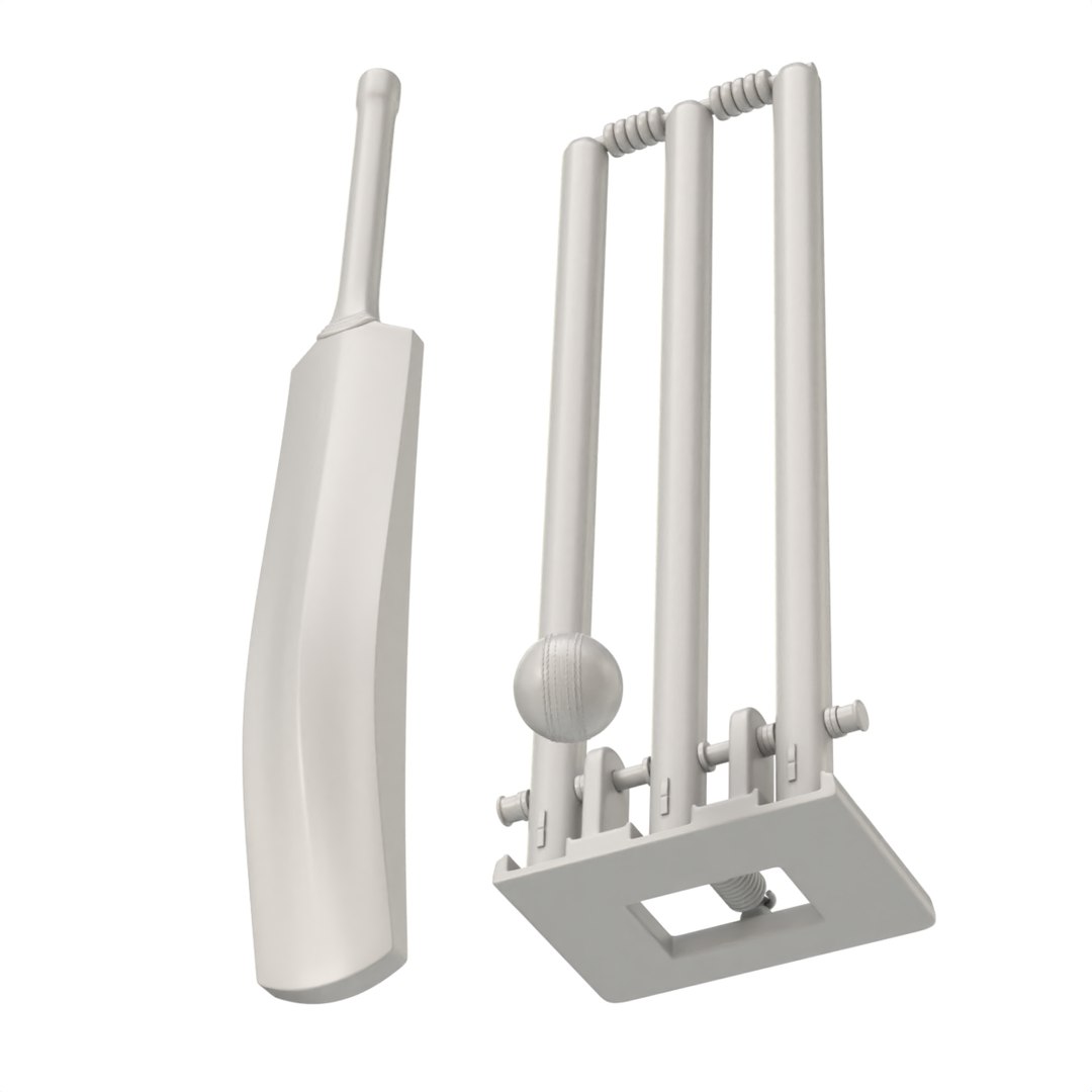 3D Cricket Set - TurboSquid 2255523