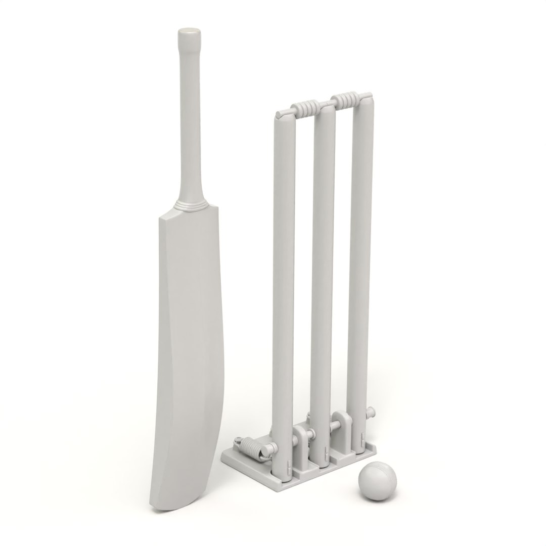 3D Cricket Set - TurboSquid 2255523
