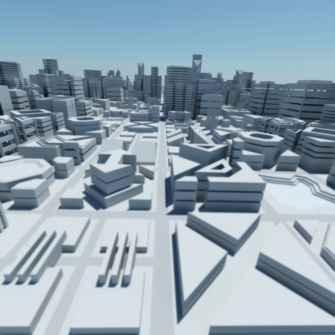 3d City Geometric Model