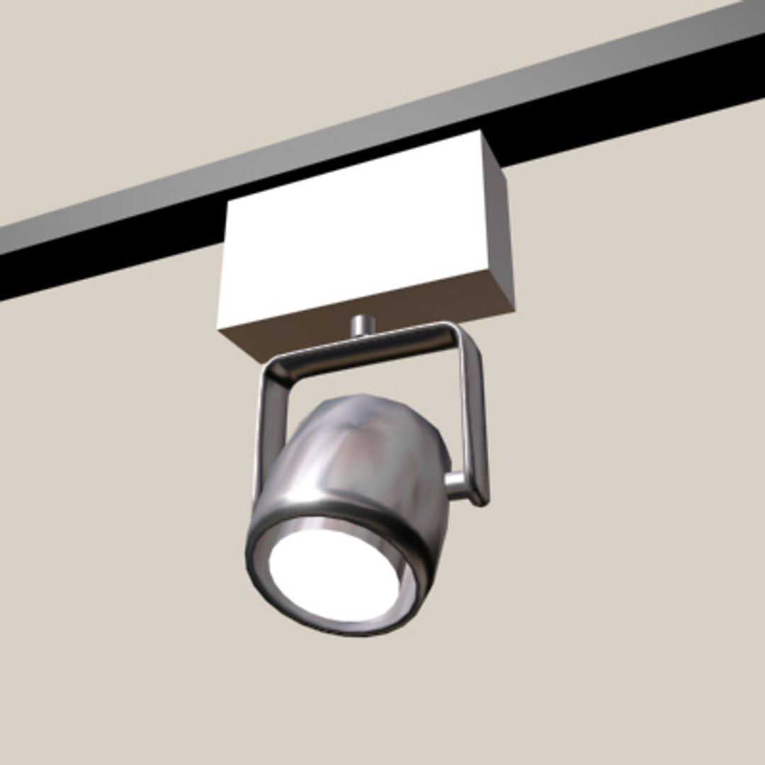 track lighting 3d model