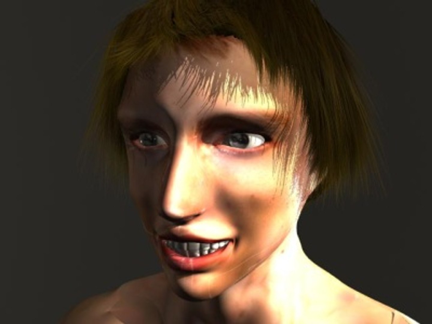 Peter 20yr Old Boy Face 3d Model