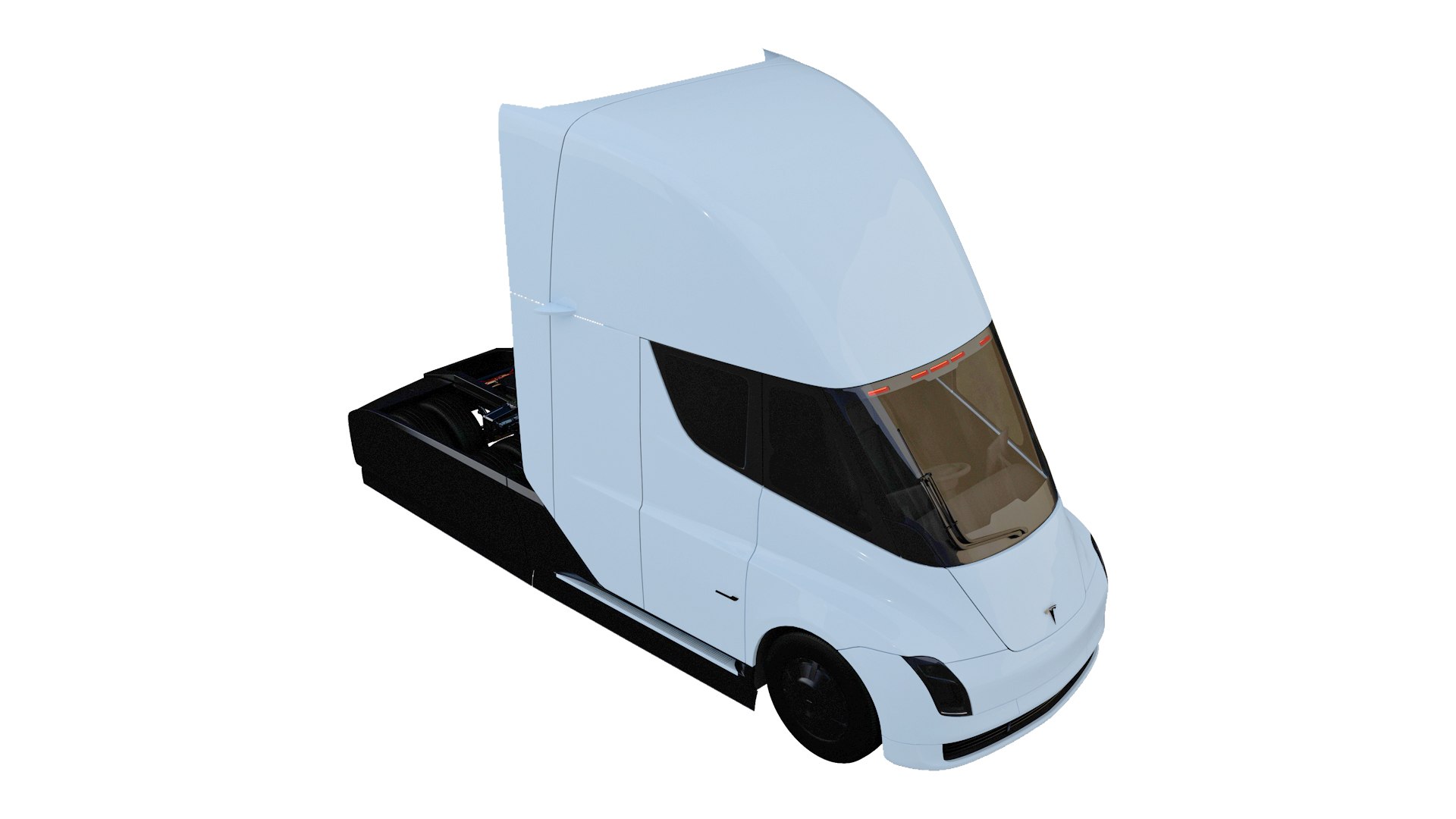 3D Tesla Truck Model - TurboSquid 1954167