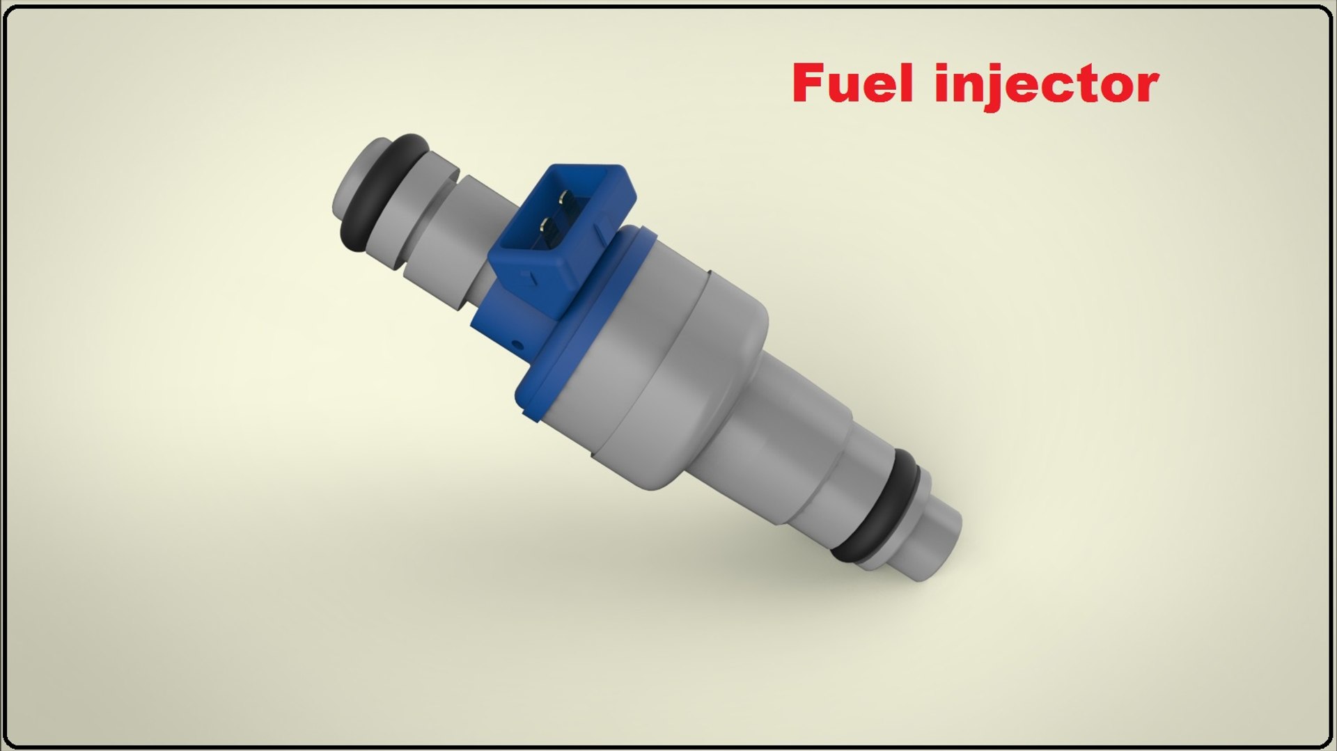 Fuel Injector 3D - TurboSquid 1296544