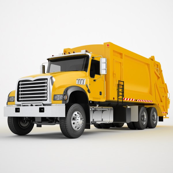 Garbage Truck Generic 05 3D model - TurboSquid 1815524