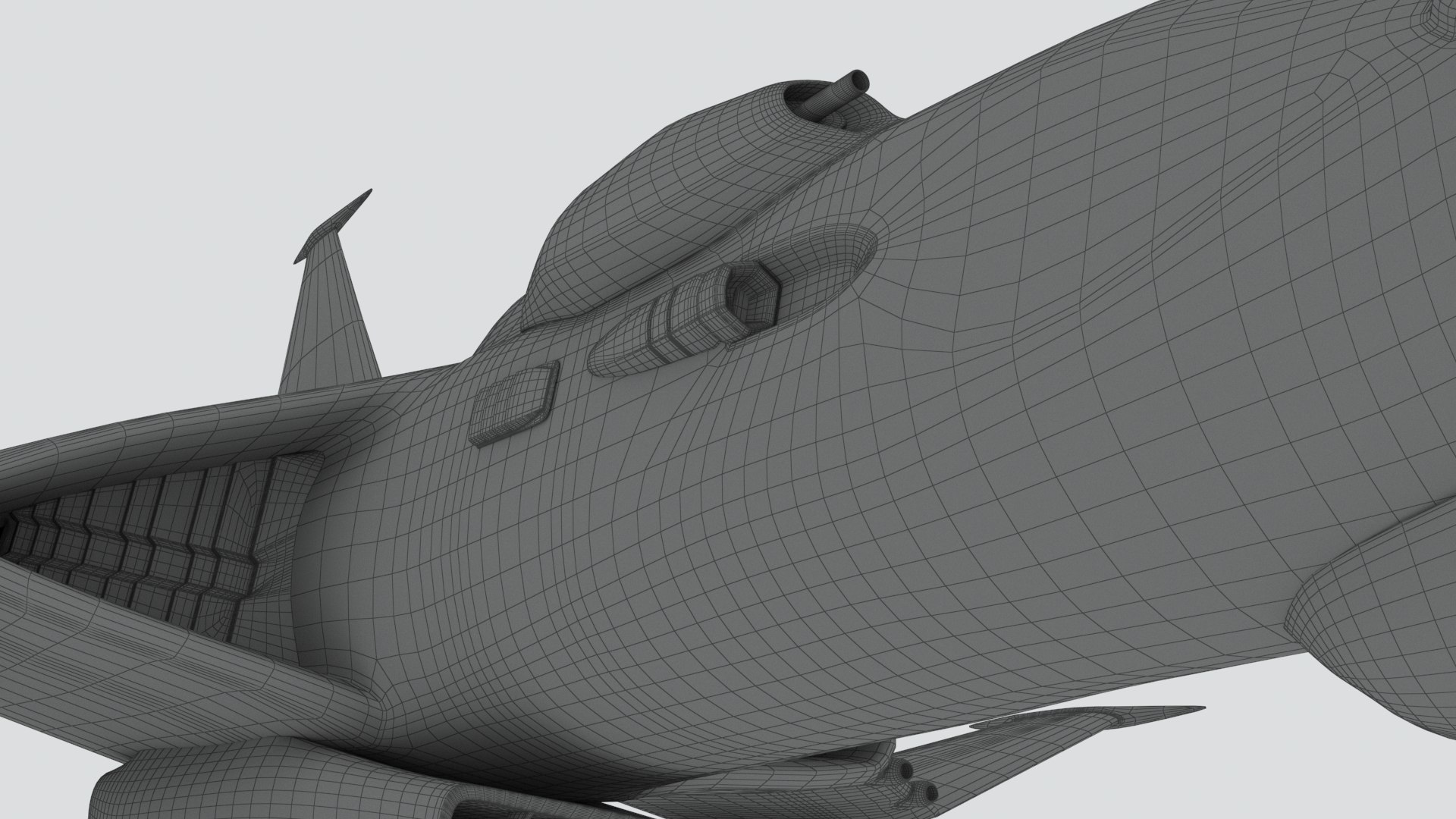 3D model Harlock Space wolf - TurboSquid 1770752