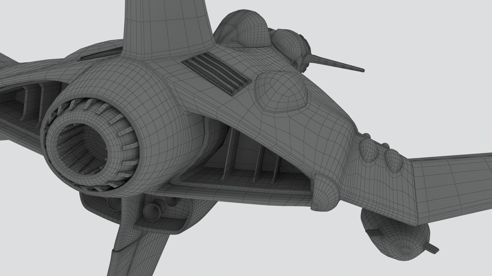 3D model Harlock Space wolf - TurboSquid 1770752