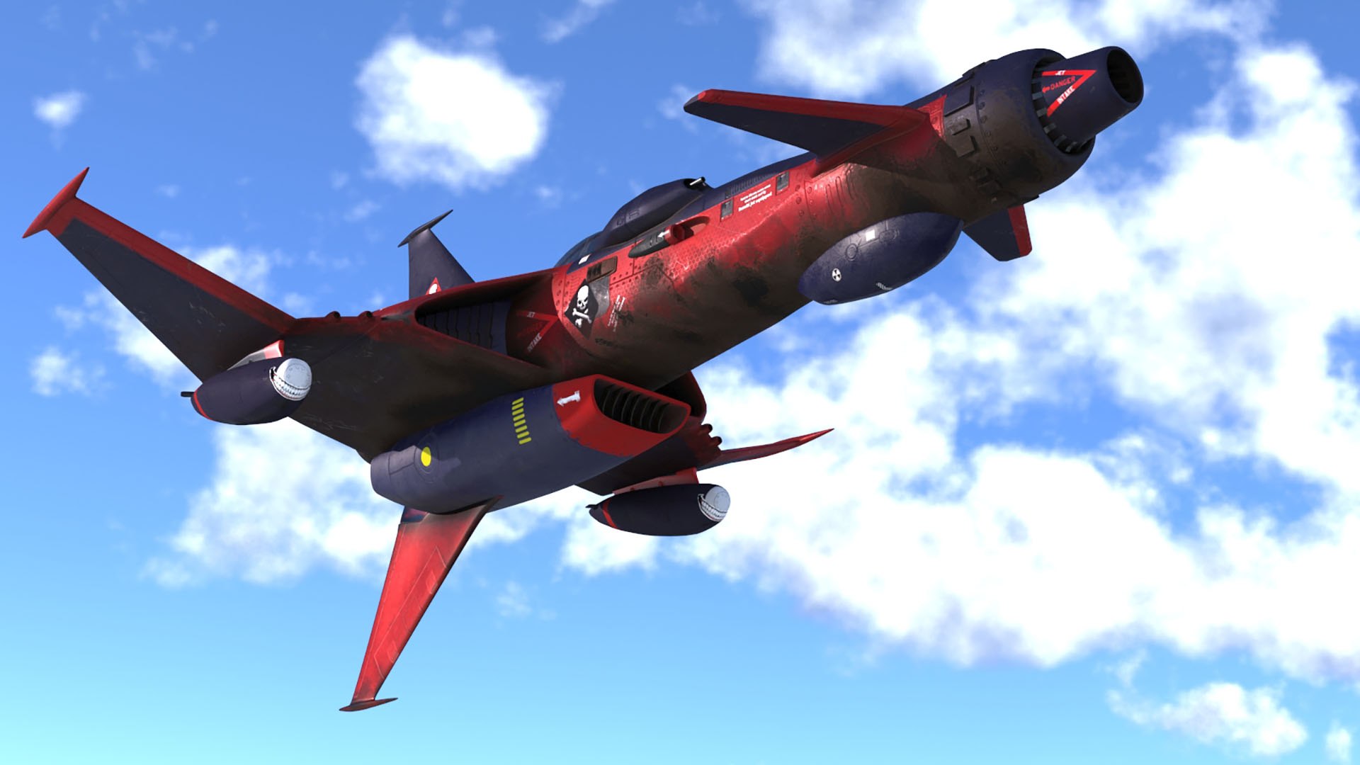 3D Model Harlock Space Wolf - TurboSquid 1770752
