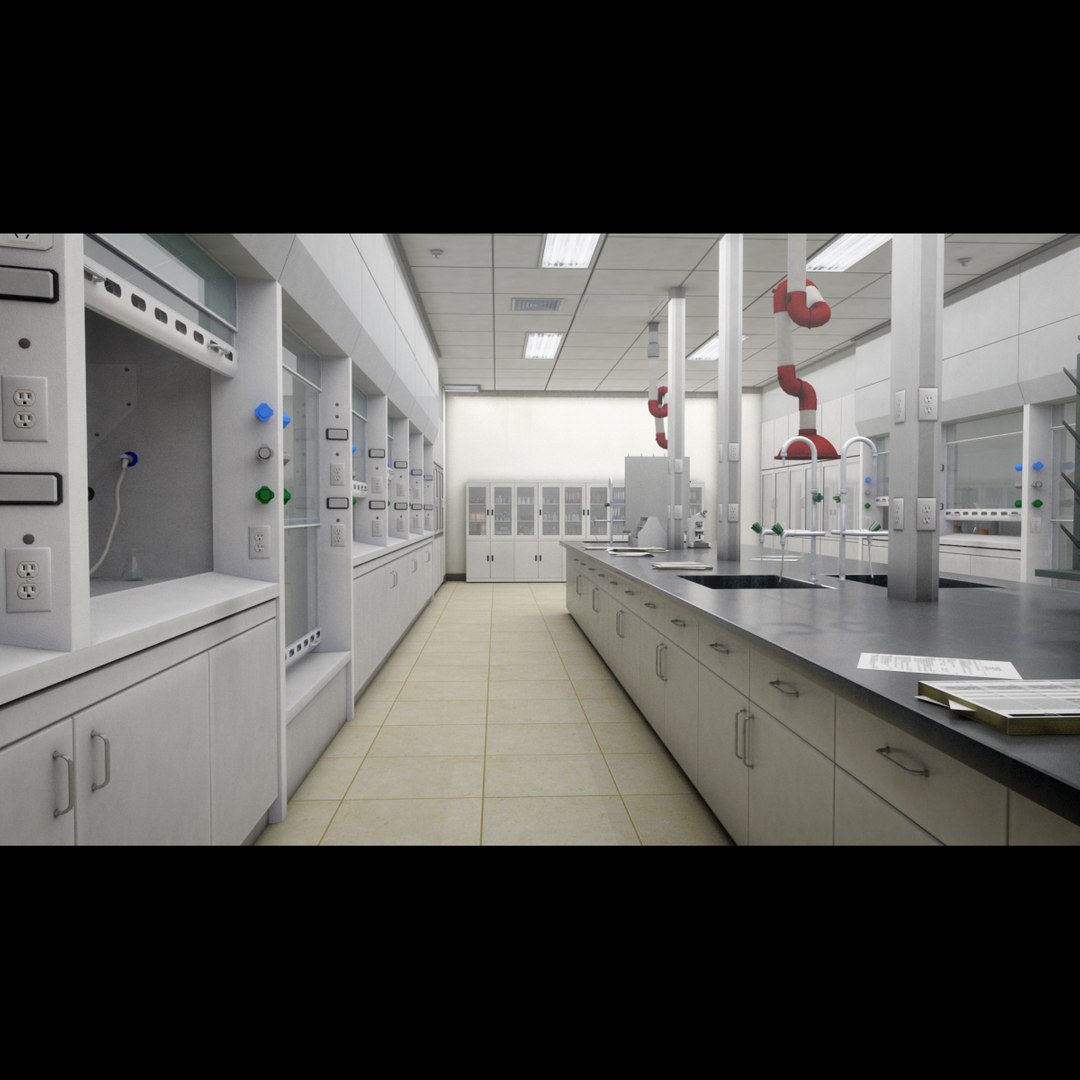 Laboratory 3D - TurboSquid 2254855