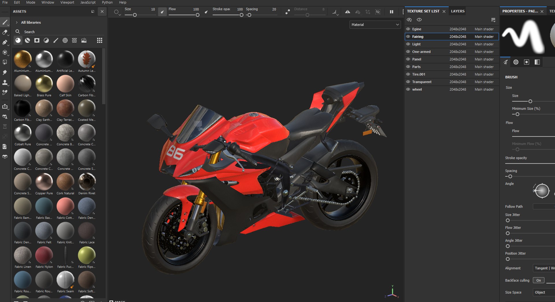3D YZF R6 3D Model Low-poly - TurboSquid 2281655