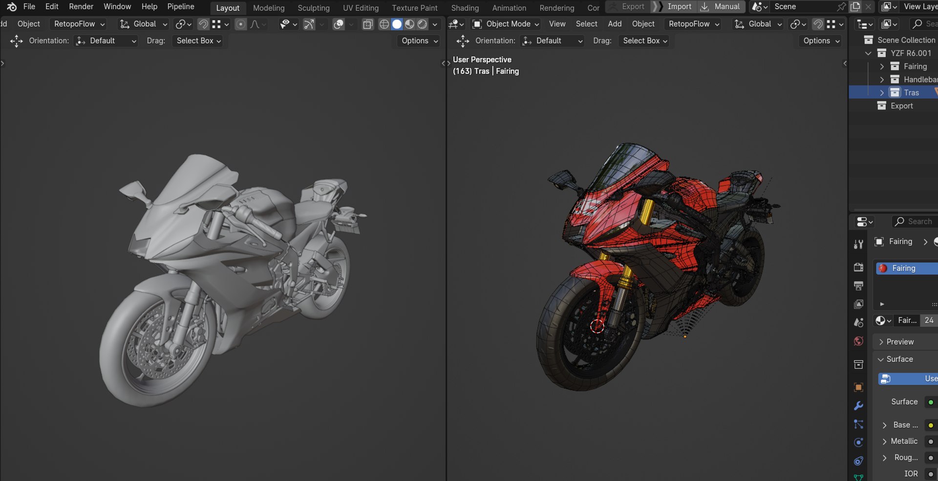 3D YZF R6 3D Model Low-poly - TurboSquid 2281655