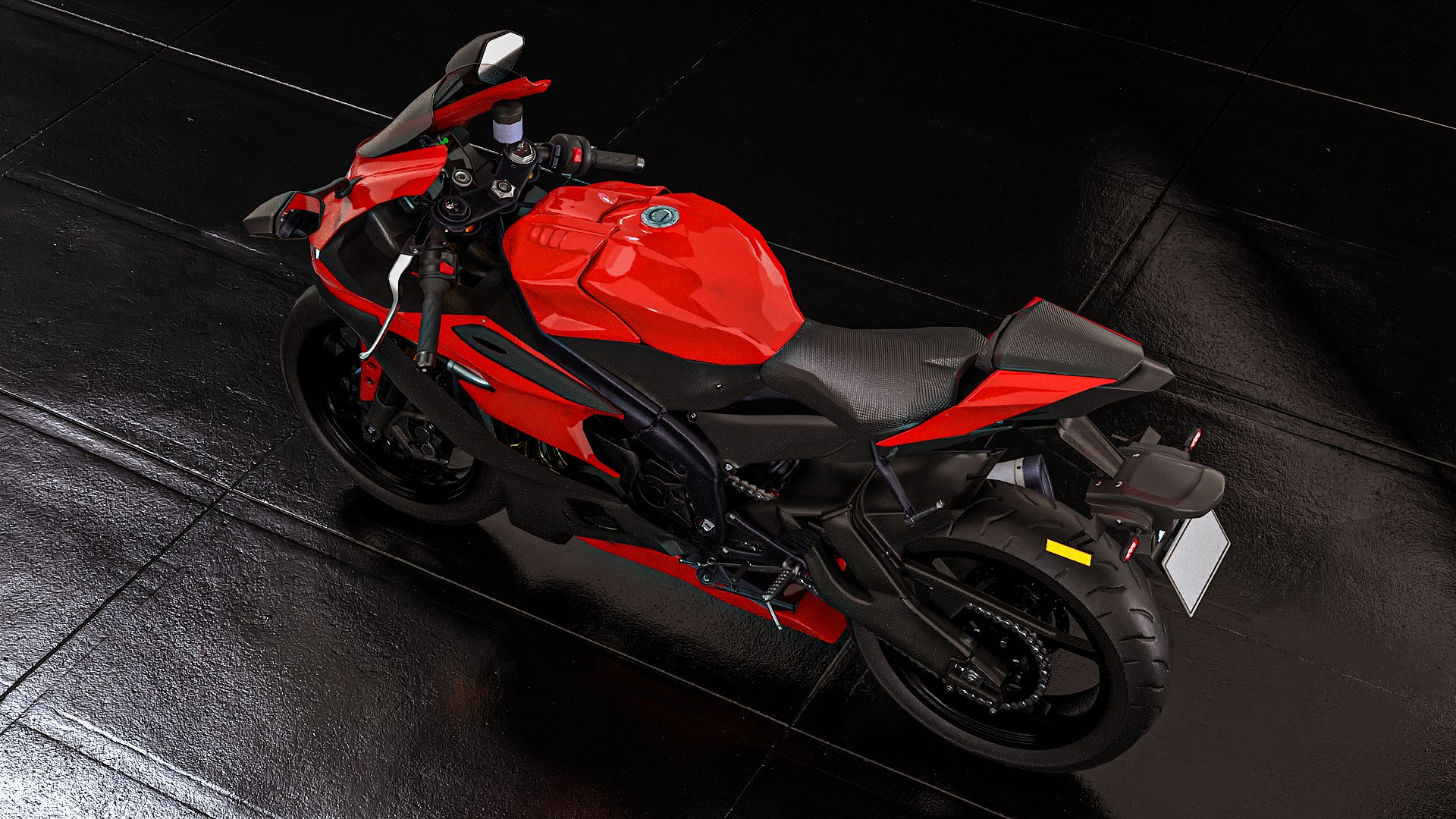 3D YZF R6 3D Model Low-poly - TurboSquid 2281655