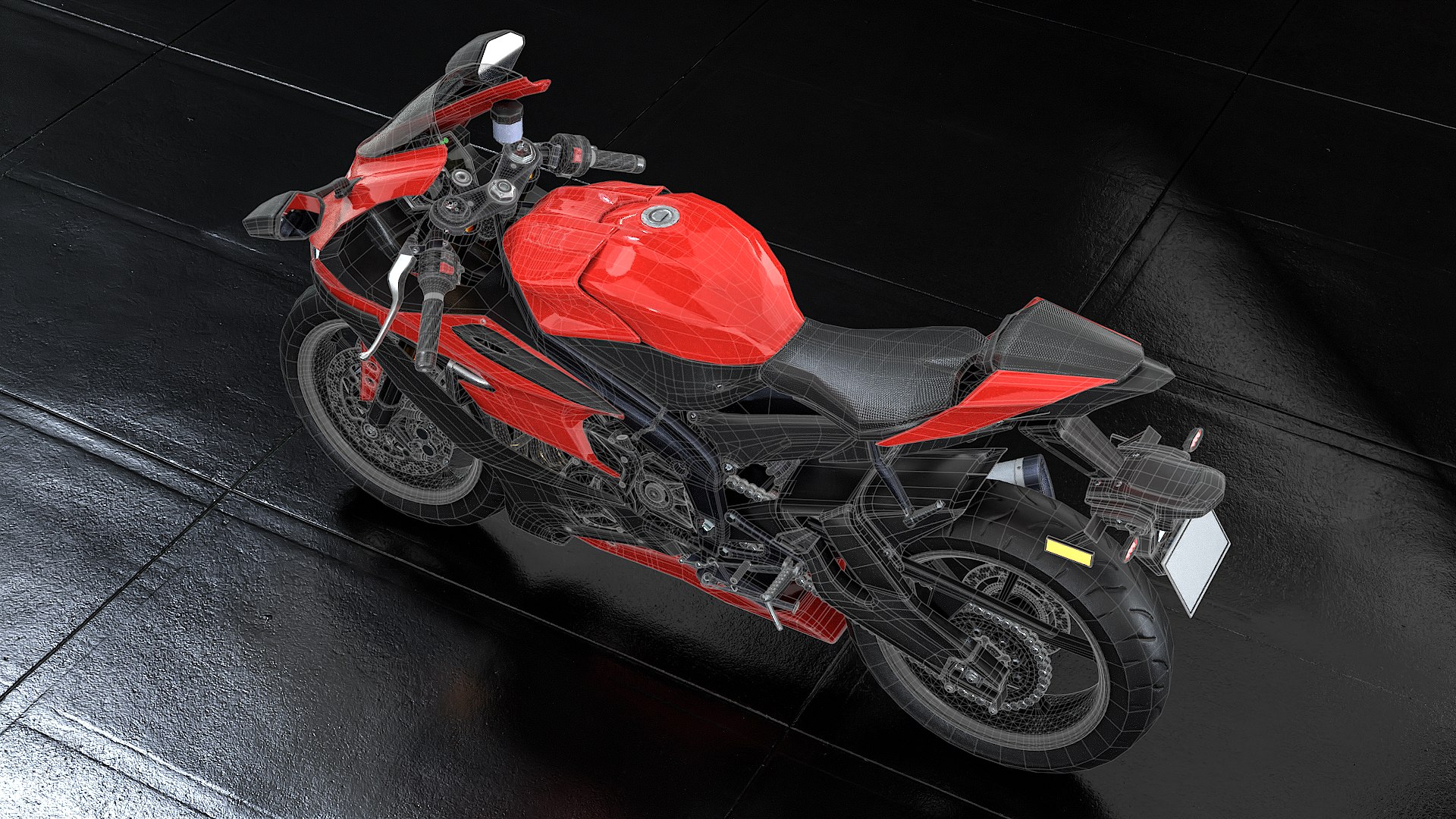 3D YZF R6 3D Model Low-poly - TurboSquid 2281655