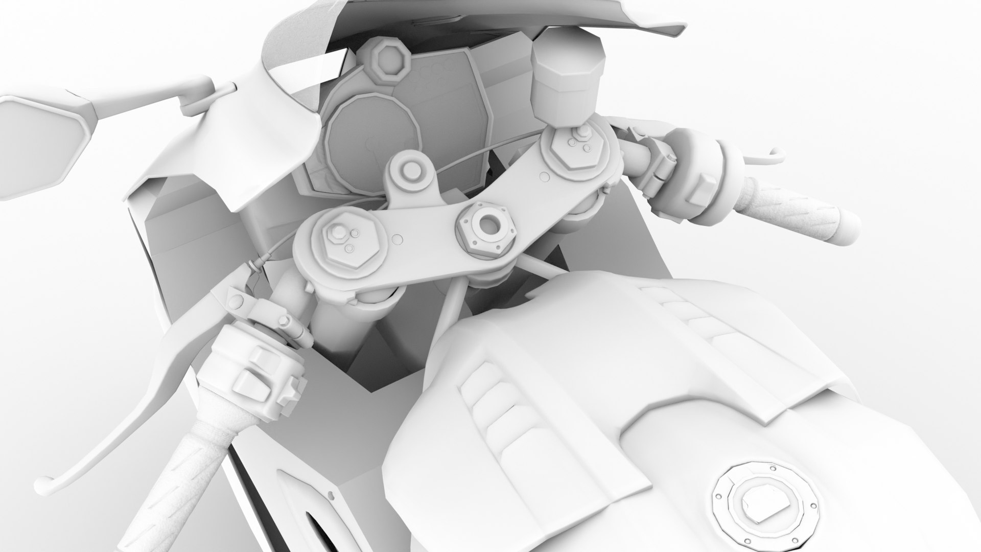 3D YZF R6 3D Model Low-poly - TurboSquid 2281655