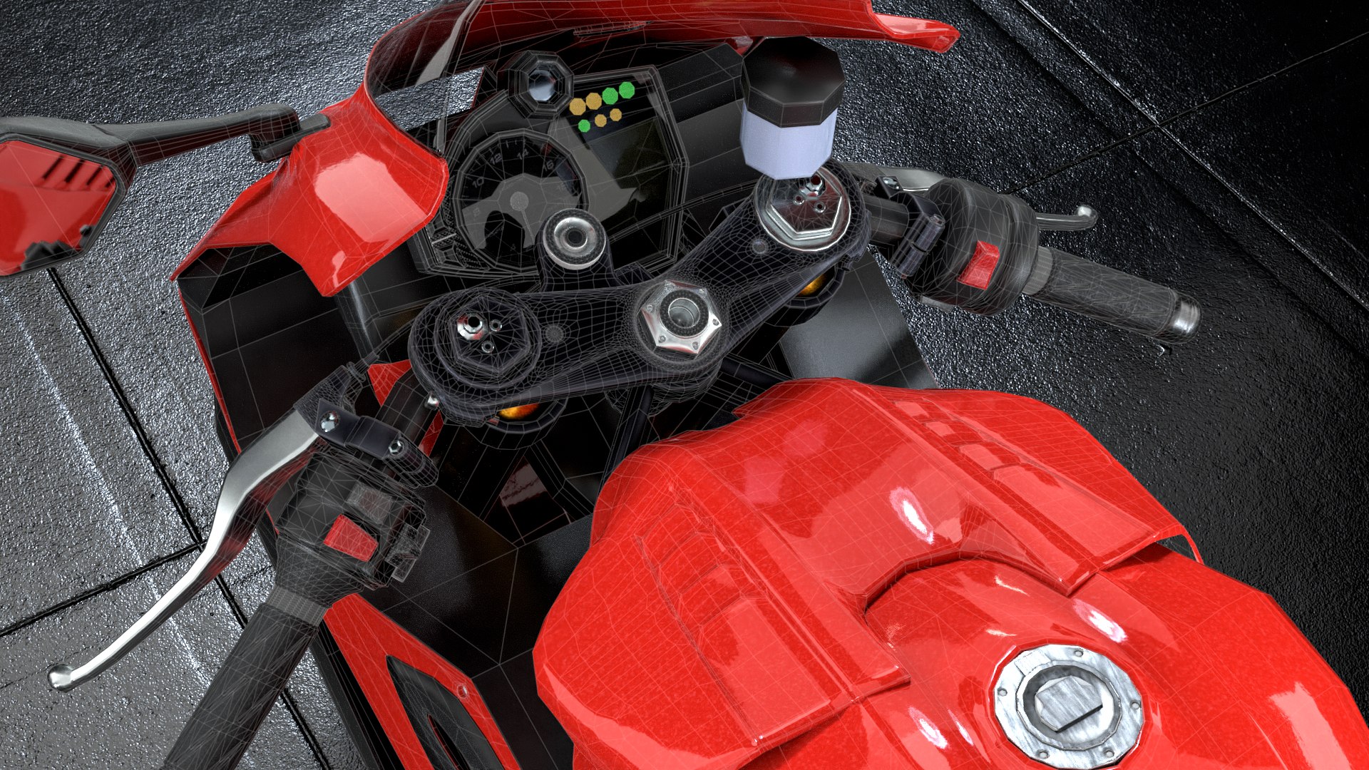 3D YZF R6 3D Model Low-poly - TurboSquid 2281655