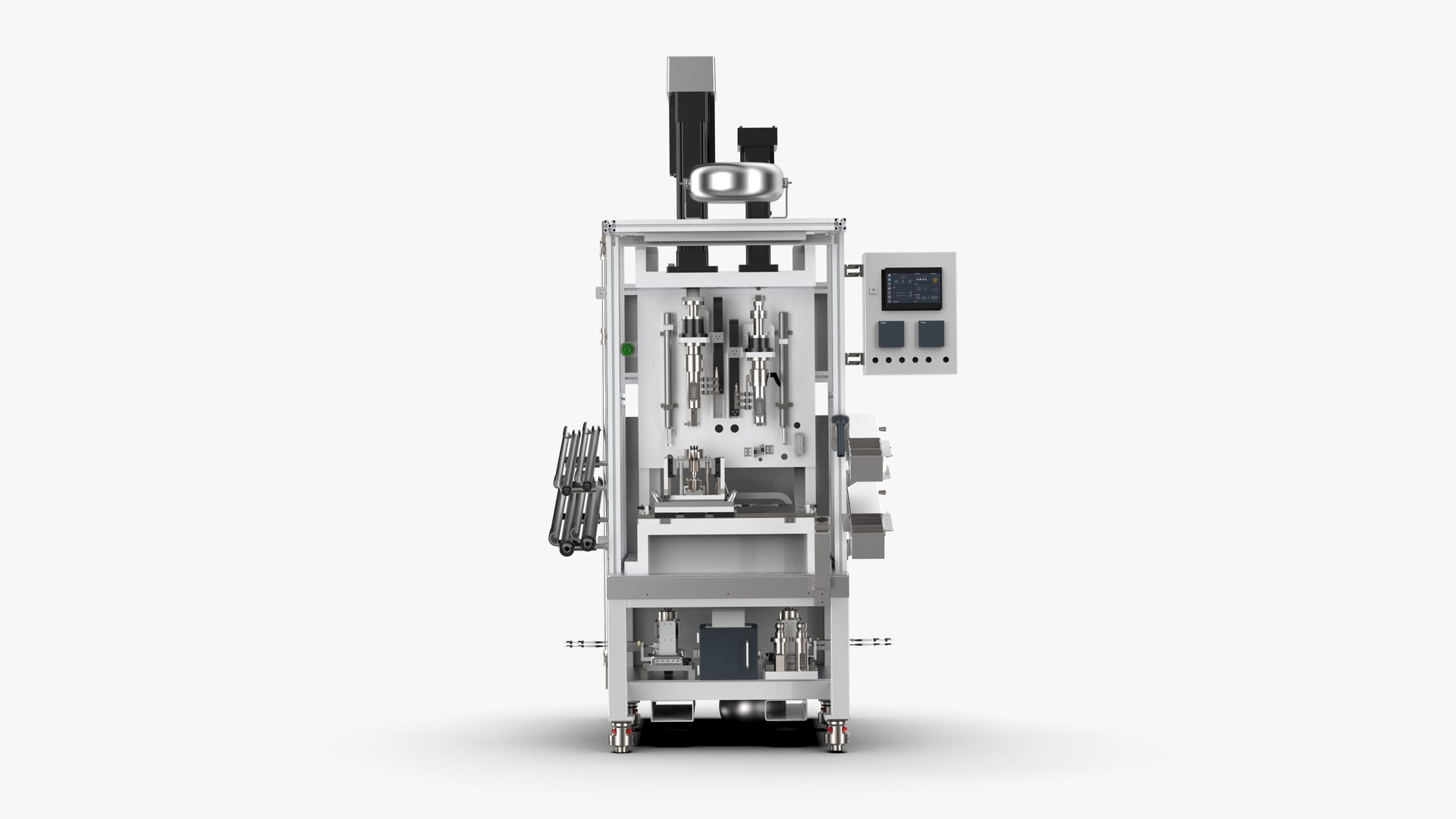 3D Automatic Worm Pressing Machine - TurboSquid 2243692