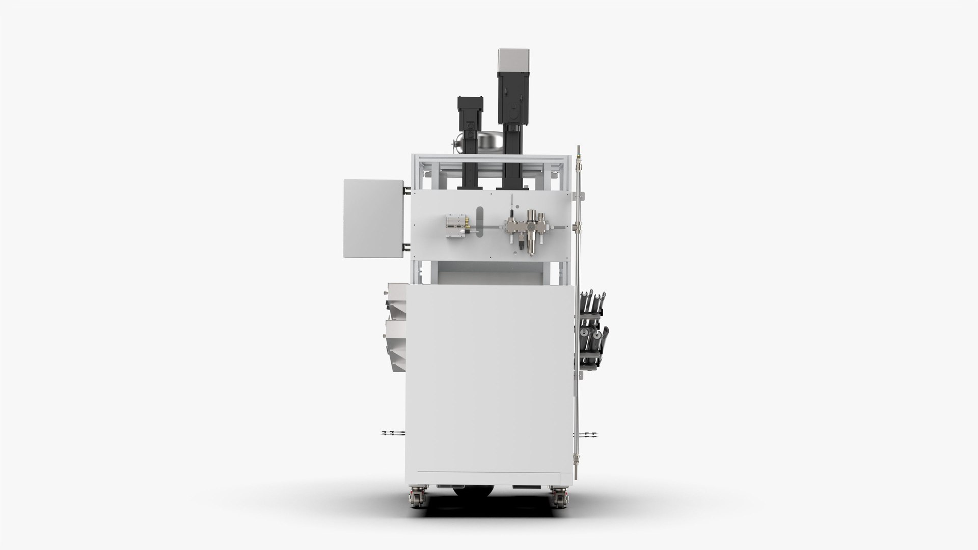 3D Automatic Worm Pressing Machine - TurboSquid 2243692