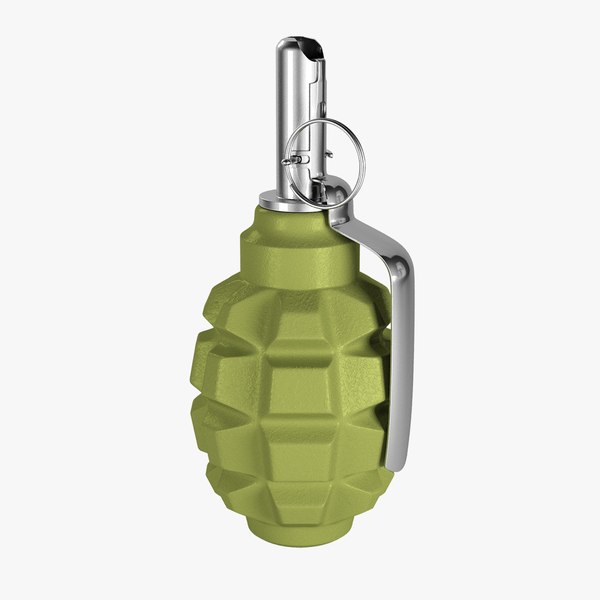 free grenade 3d model