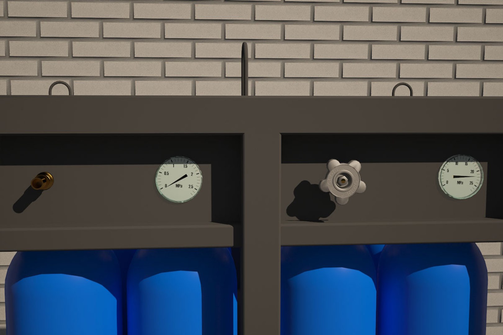 Oxygen 3D Model - TurboSquid 1440396