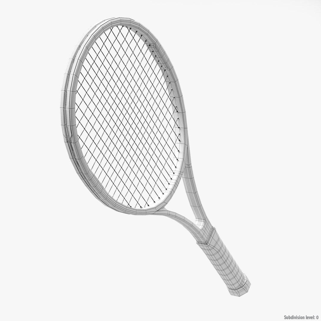 Tennis racket wilson prostaff 3D model | 1147094 | TurboSquid