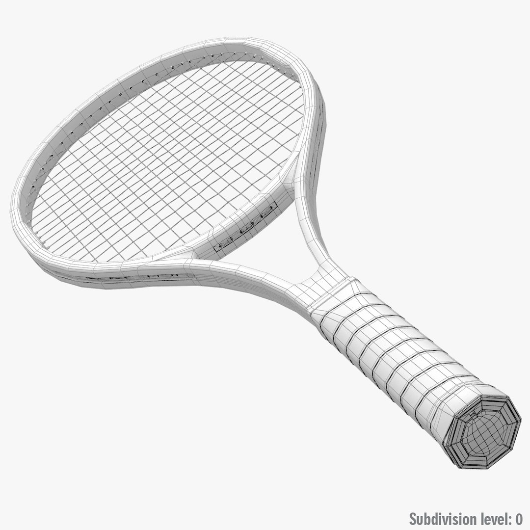 Tennis racket wilson prostaff 3D model | 1147094 | TurboSquid