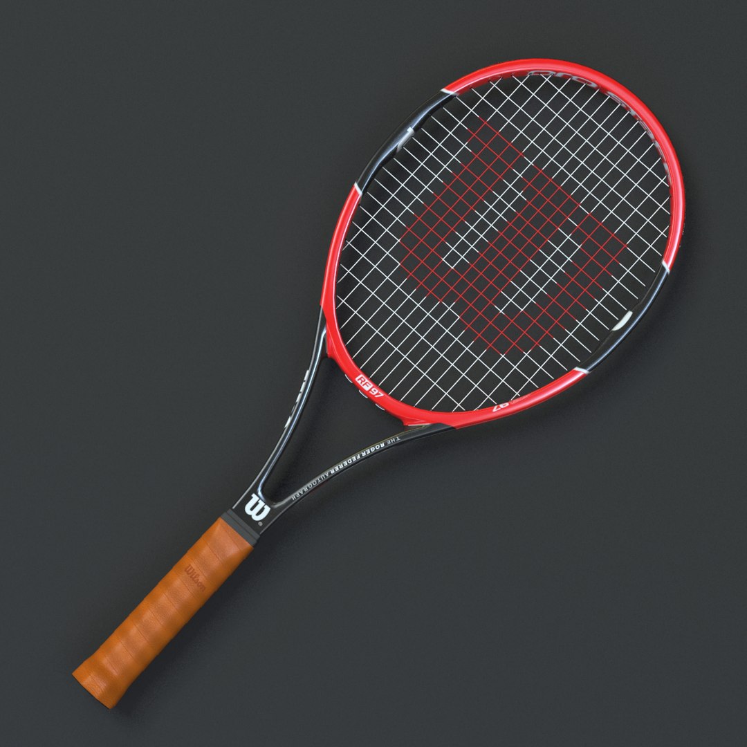 Tennis racket wilson prostaff 3D model | 1147094 | TurboSquid