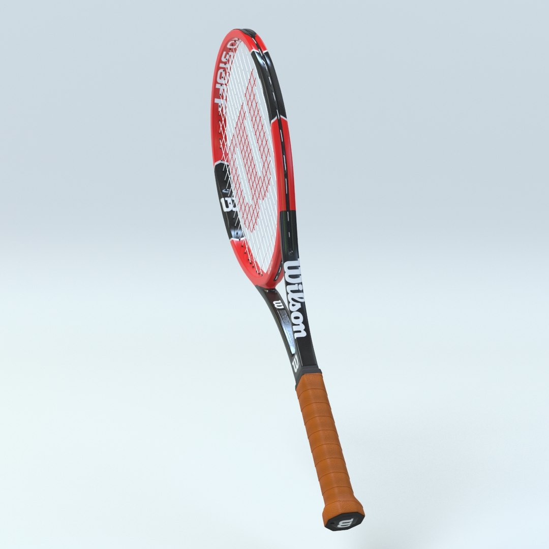 Tennis racket wilson prostaff 3D model | 1147094 | TurboSquid