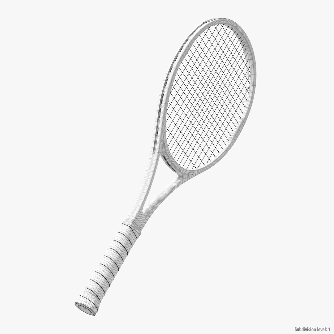 Tennis racket wilson prostaff 3D model | 1147094 | TurboSquid