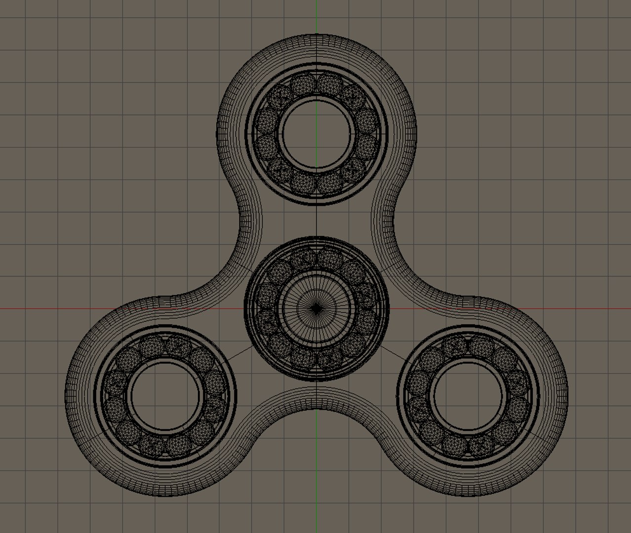 3D Fidget Spinner - TurboSquid 1160503