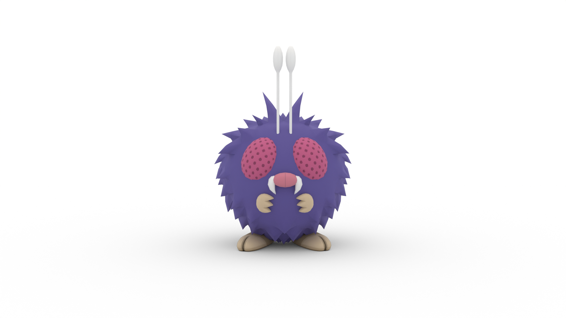 Venonat Pokemon 3D - TurboSquid 2348855