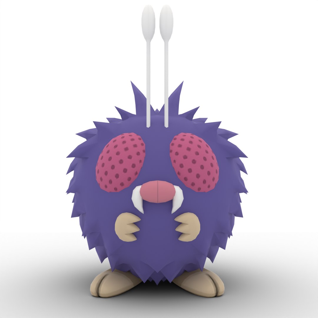 Venonat Pokemon 3D - TurboSquid 2348855