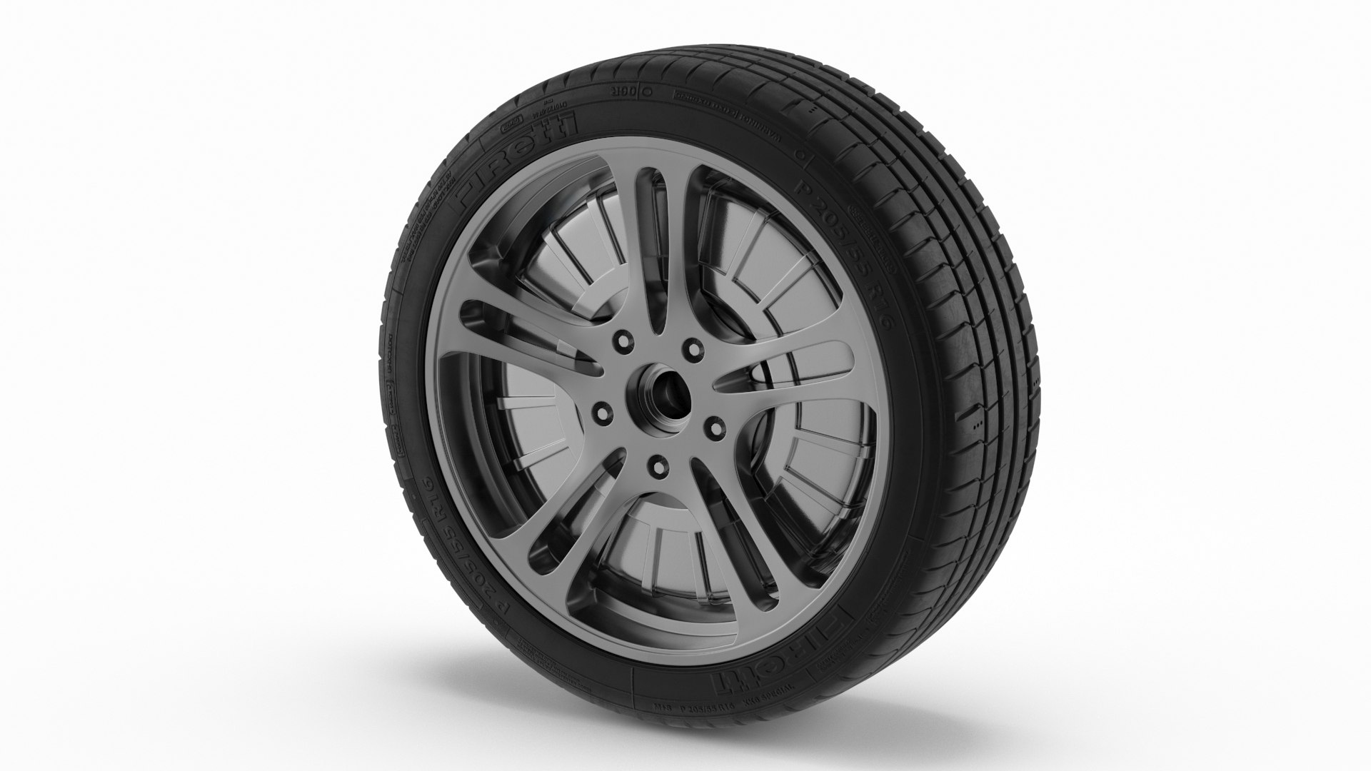 Complete In-Wheel Drive Unit With Alloy Rim Model - TurboSquid 2396112