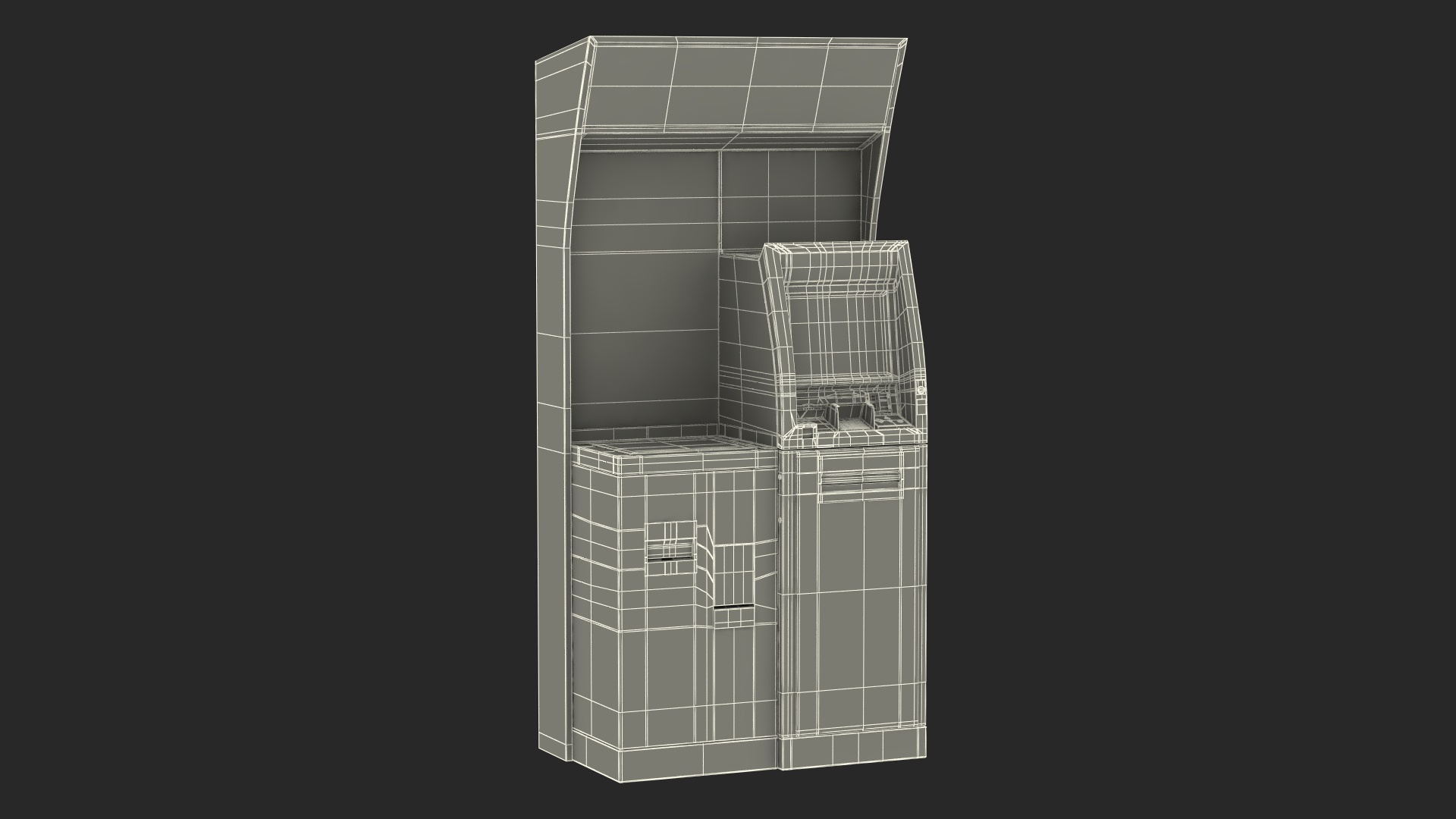 Post Self Service Kiosk 3D Model - TurboSquid 2040998