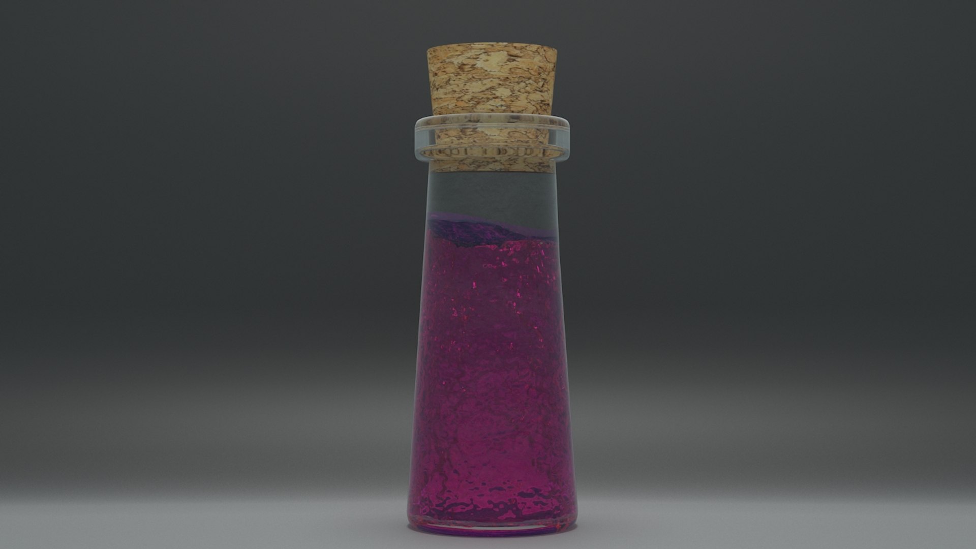 Low-poly Poison Bottle 3D - TurboSquid 1596057