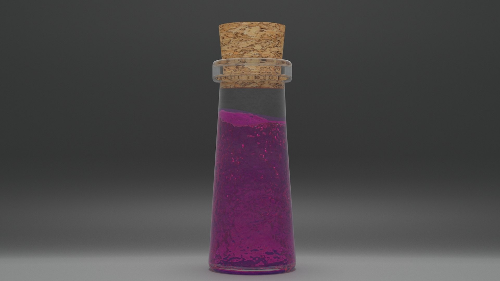 Low-poly Poison Bottle 3D - TurboSquid 1596057