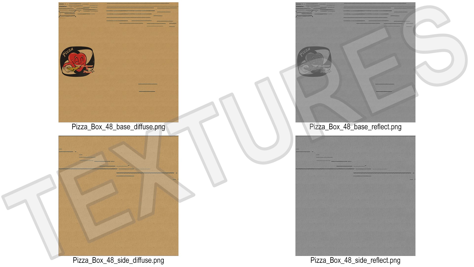 Pepperoni Pizza In Cardboard Box 3D Model - TurboSquid 2295961