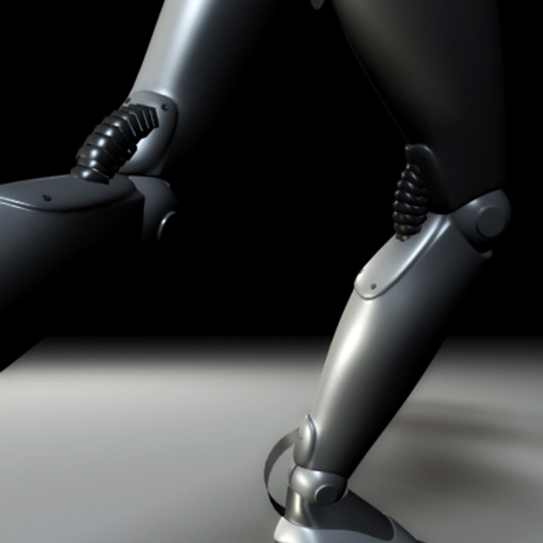 3d Female Robot Robeca Model
