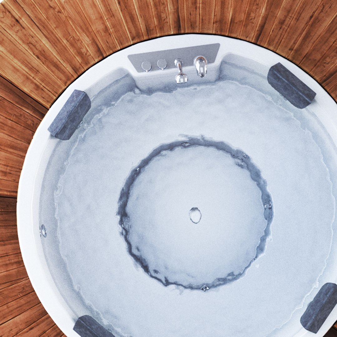 3D Jacuzzi Round 01 - TurboSquid 2117771