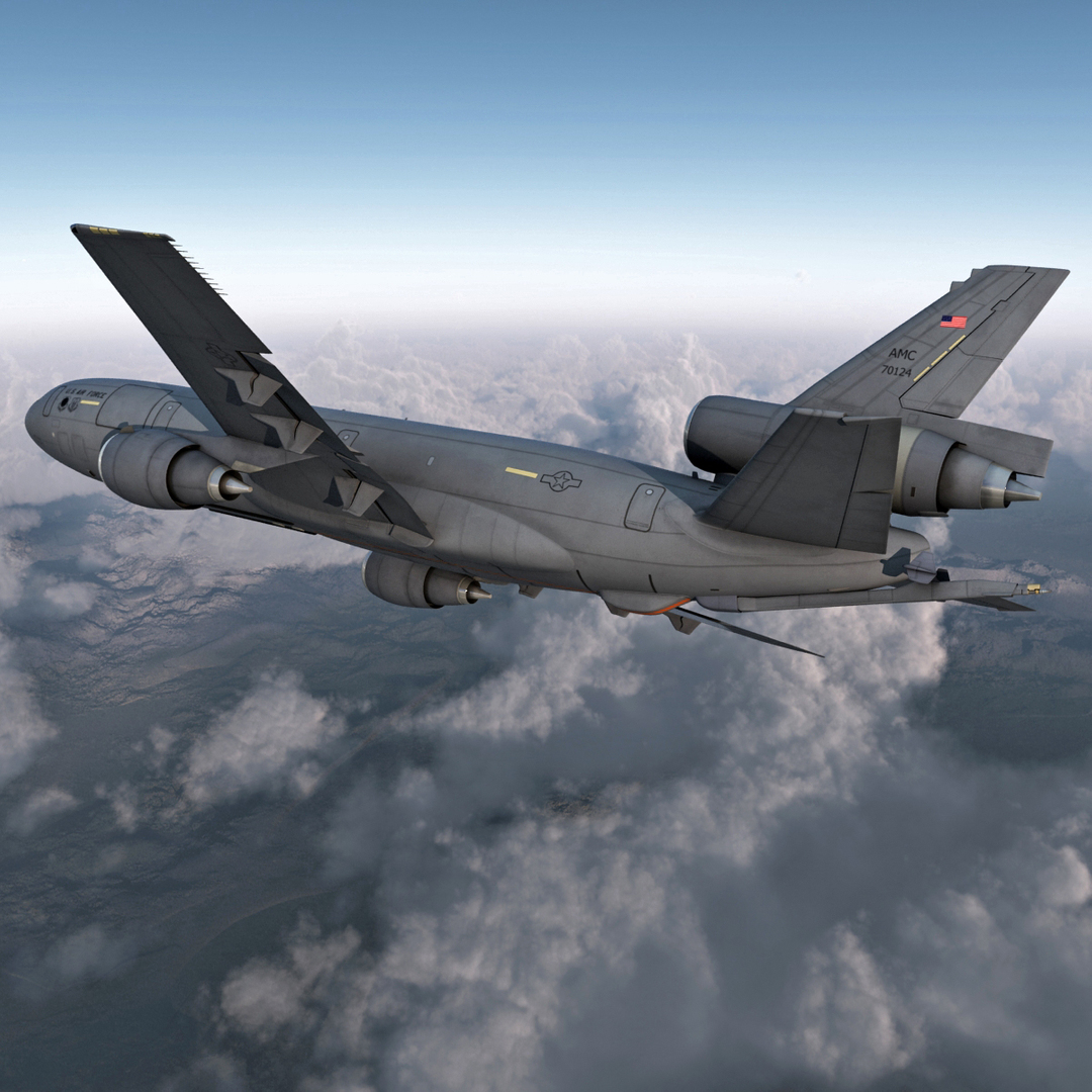 3ds max mcdonnell douglas kc-10 extender