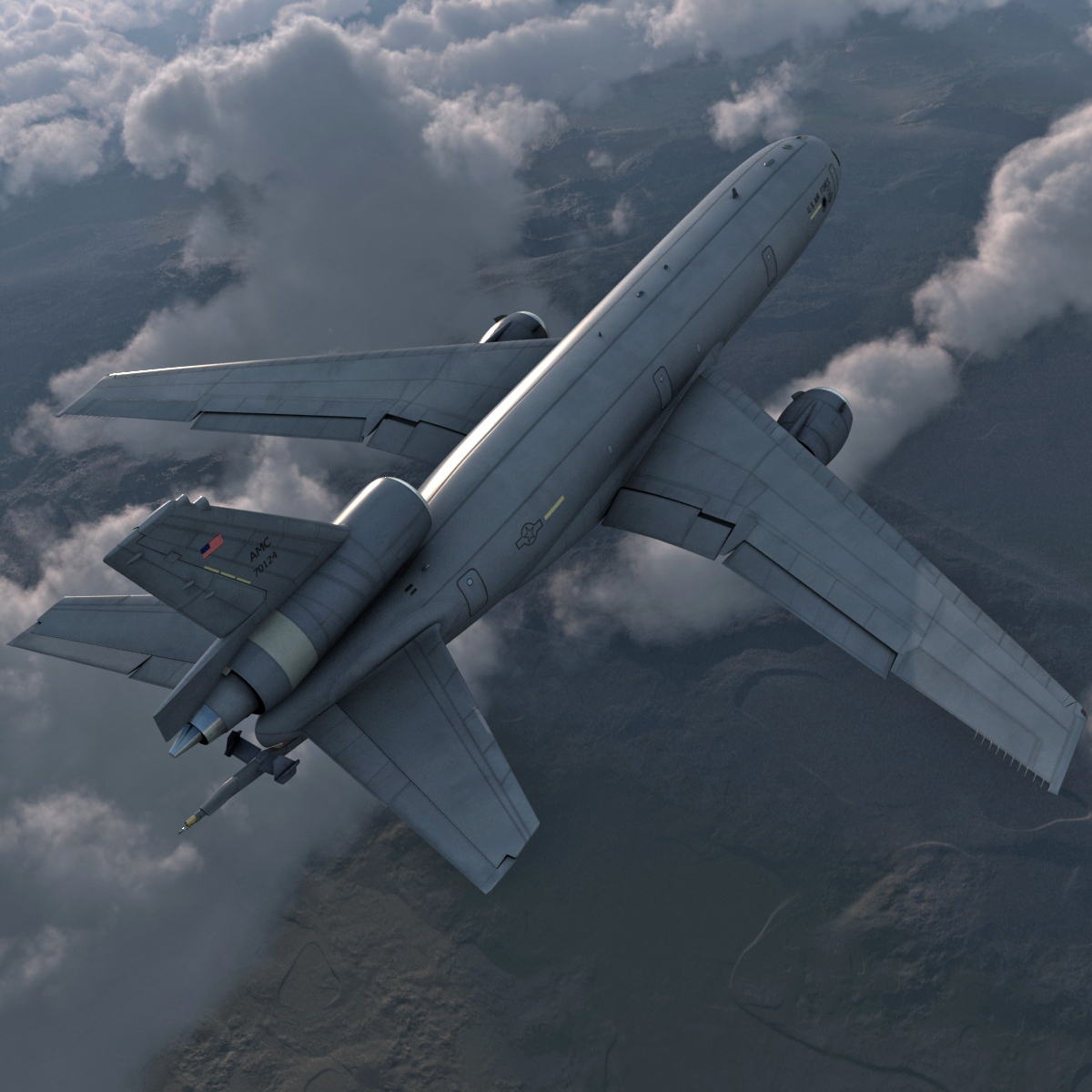 3ds max mcdonnell douglas kc-10 extender