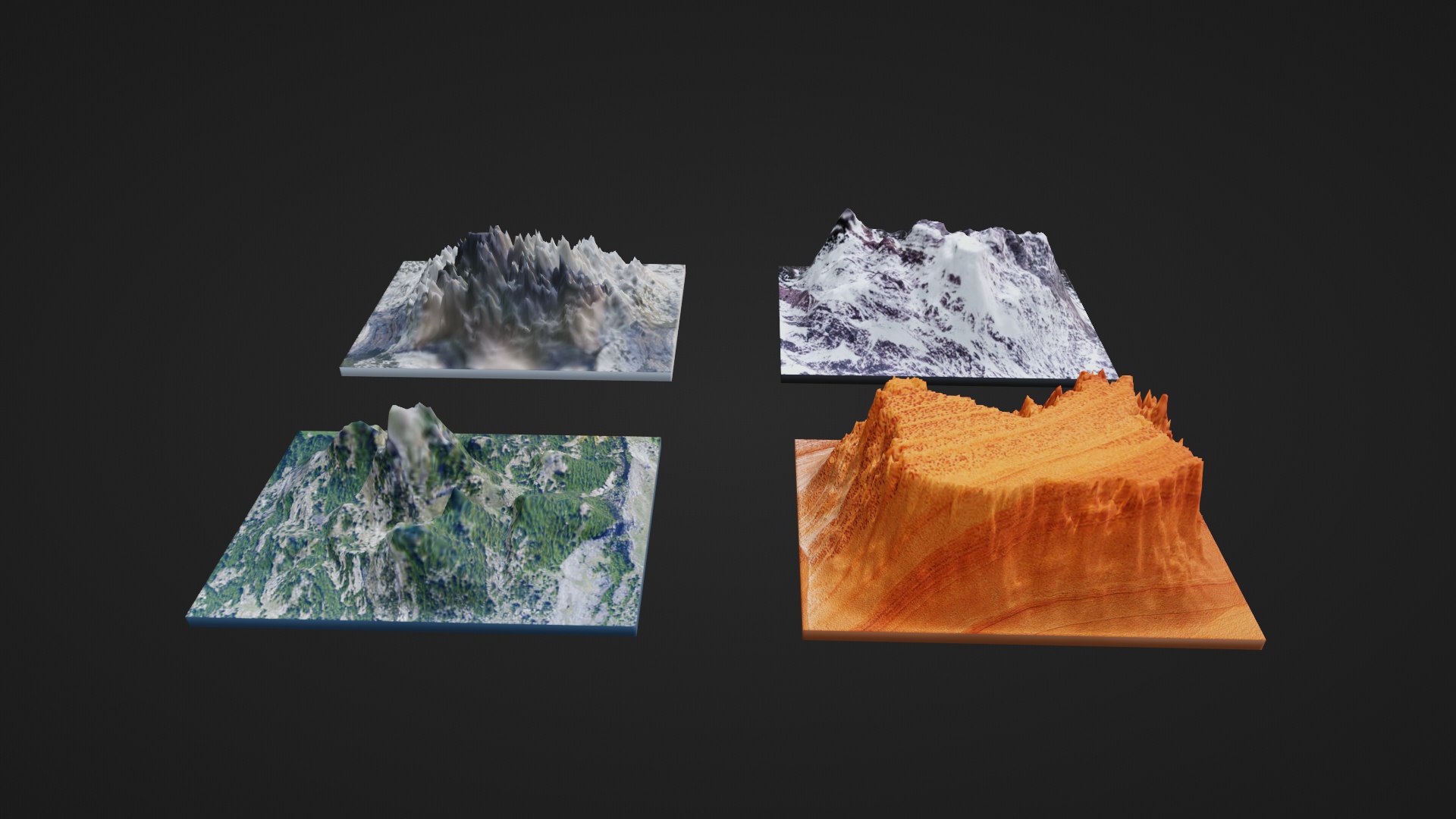 Mountains 3D Model - TurboSquid 2032494