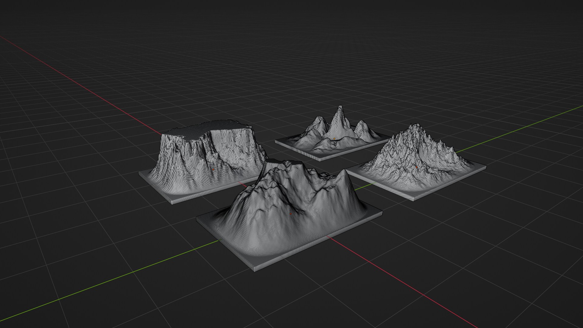 Mountains 3D Model - TurboSquid 2032494
