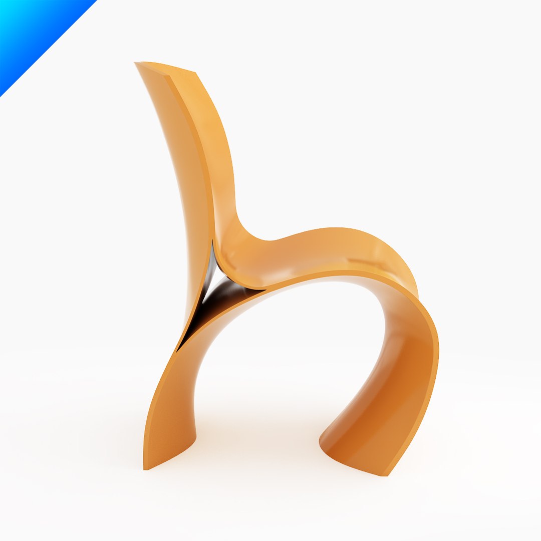 Skin Chair Ron Arad 3d Model