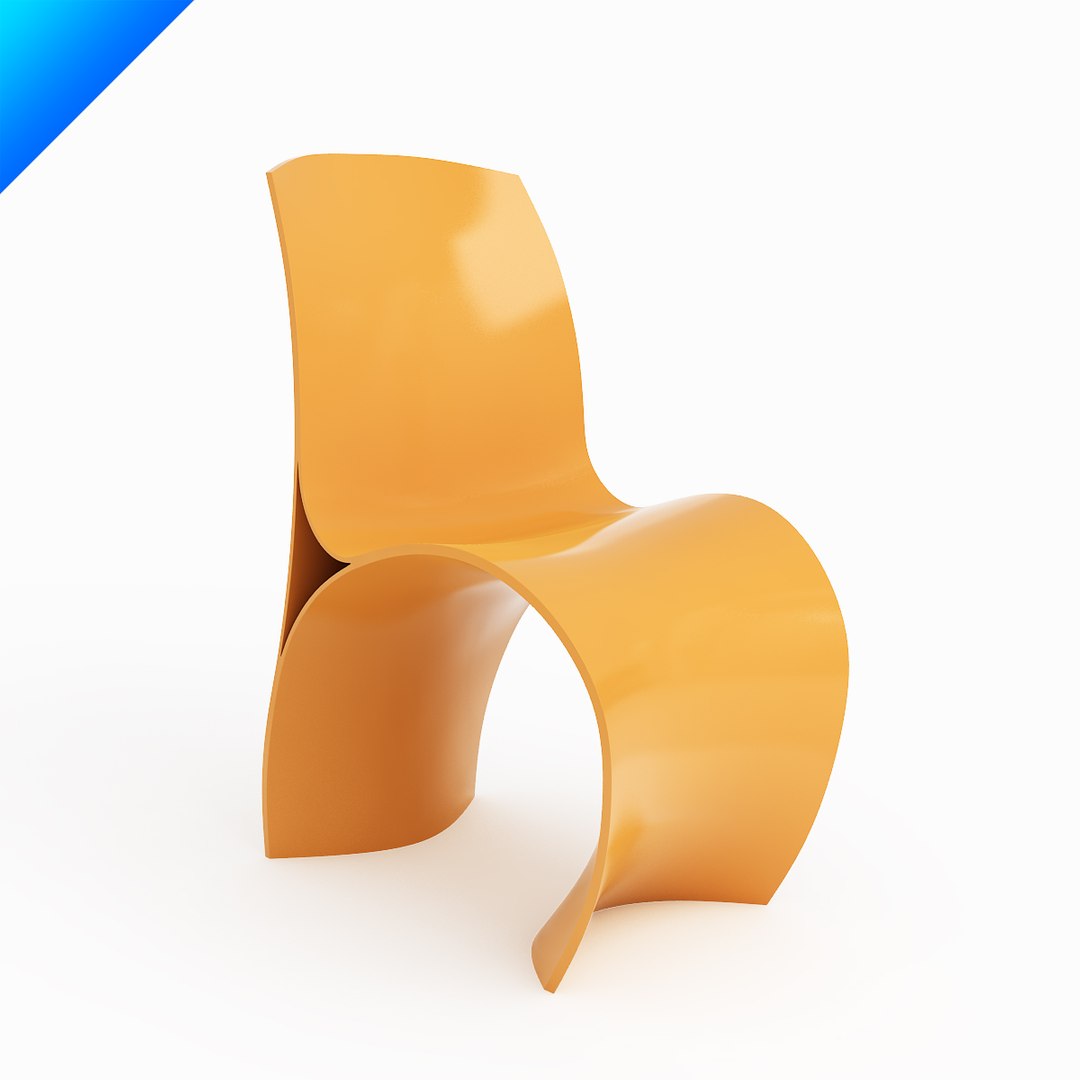 Skin Chair Ron Arad 3d Model