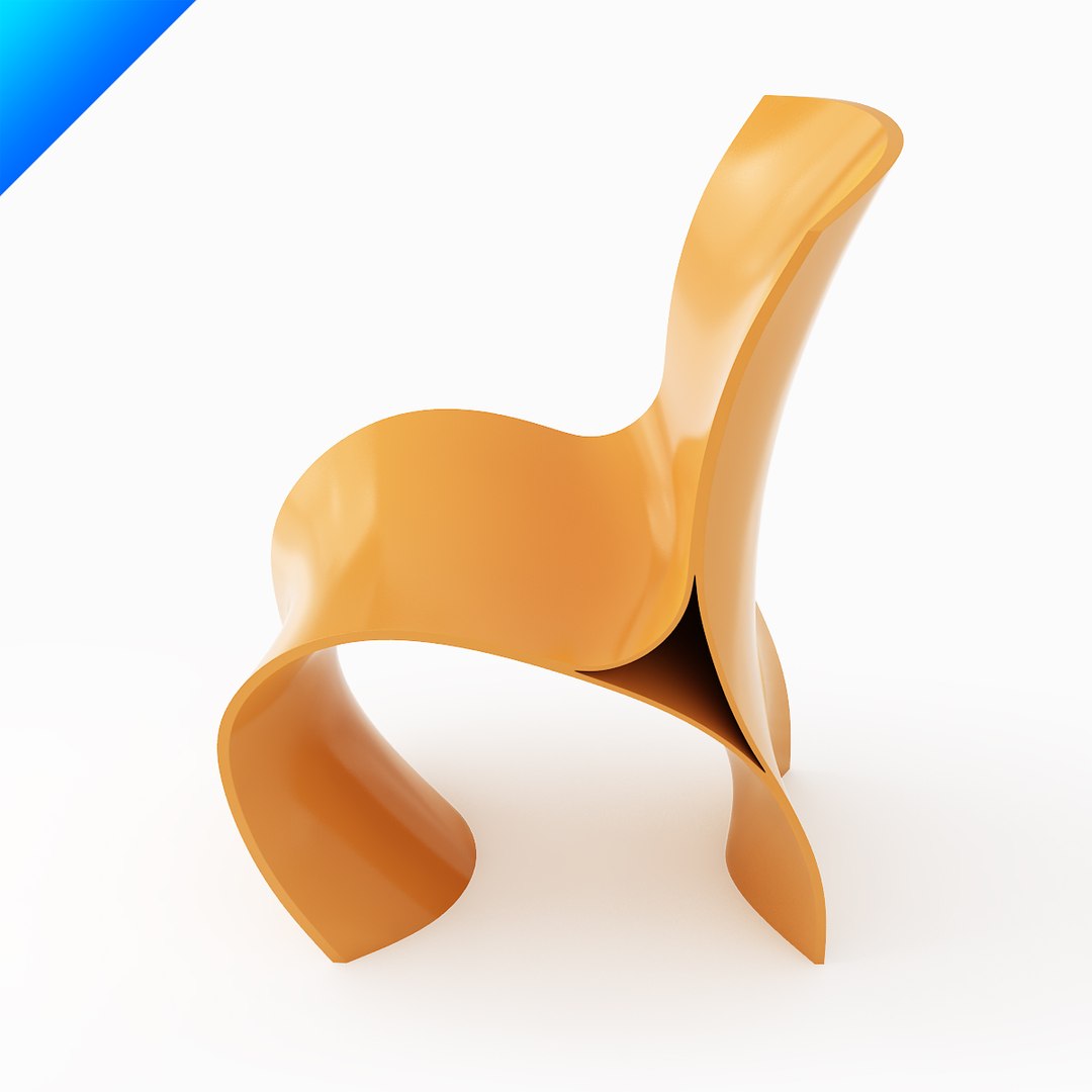 Skin Chair Ron Arad 3d Model