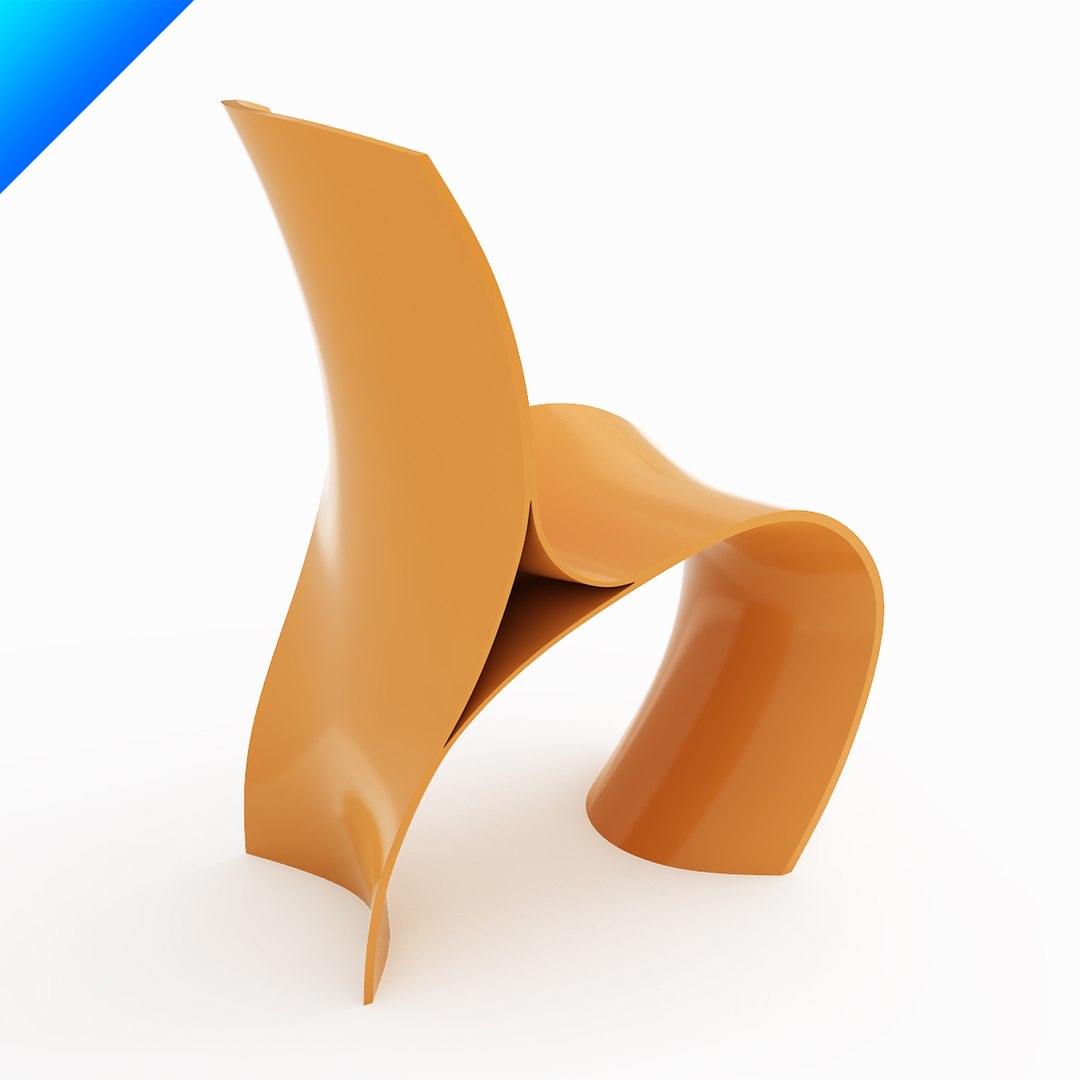 Skin Chair Ron Arad 3d Model